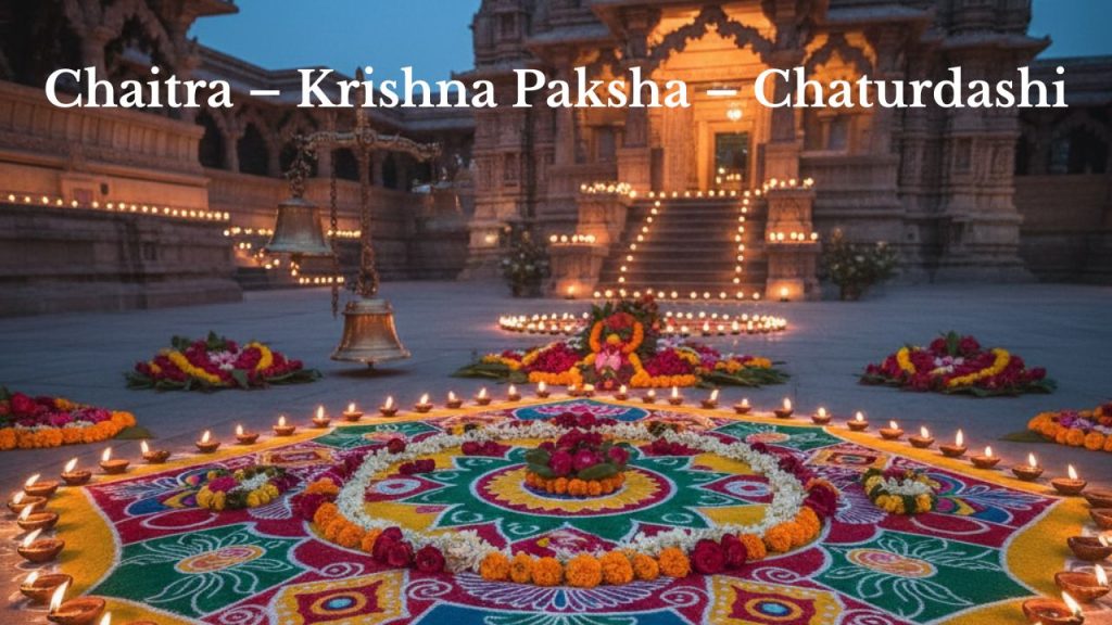 Chaitra - Krishna Paksha - Chaturdashi.