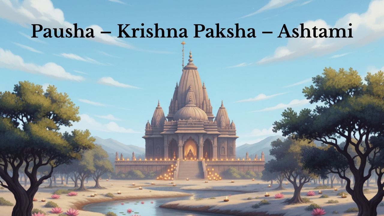 Pausha - Krishna Paksha - Ashtami.