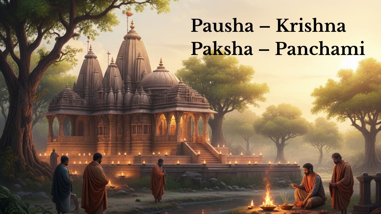 Pausha - Krishna Paksha - Panchami.