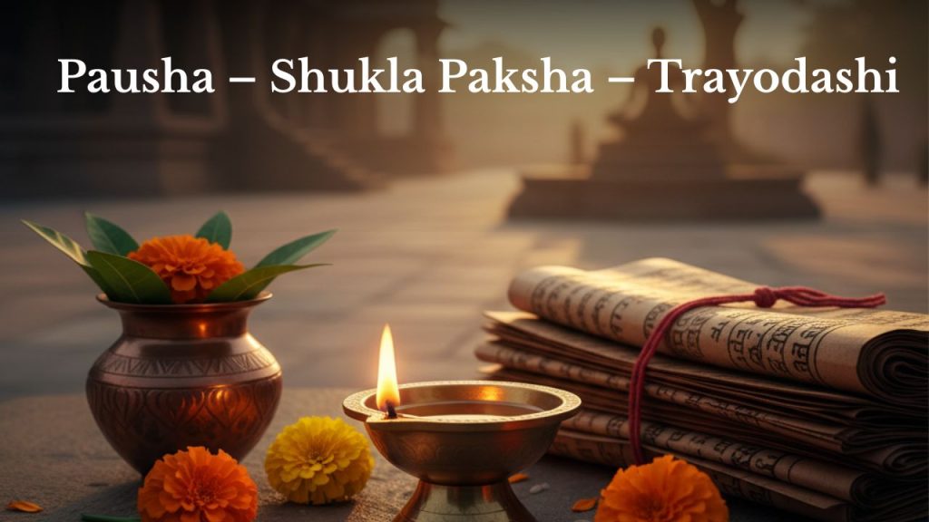 Pausha - Shukla Paksha - Trayodashi.