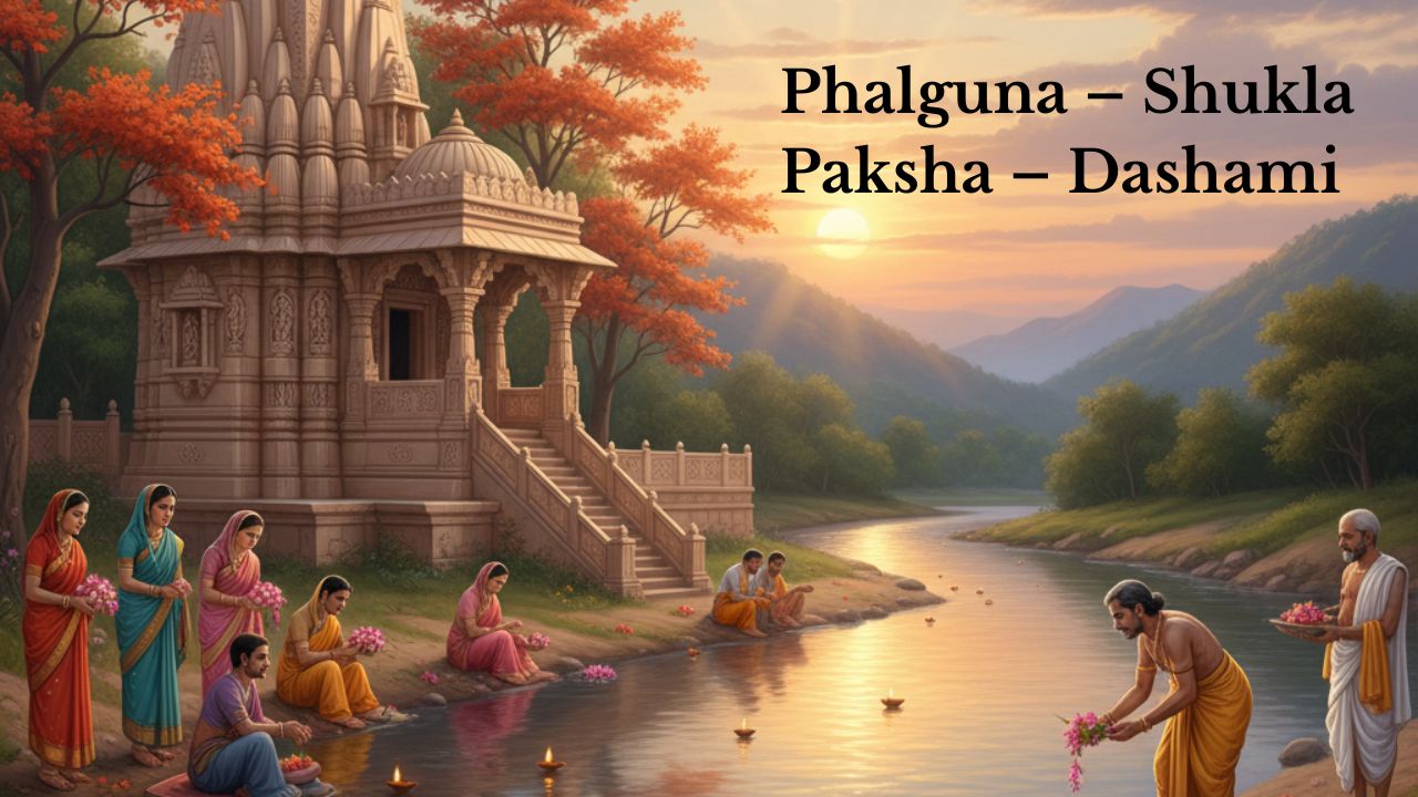 Phalguna - Shukla Paksha - Dashami.